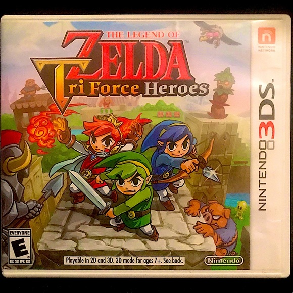 Nintendo | Games | Legend Of Zelda Trio Force Heroes | Poshmark